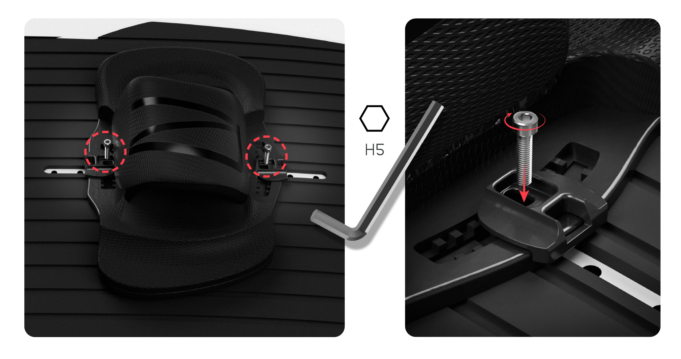 Install foot straps – Awake help center